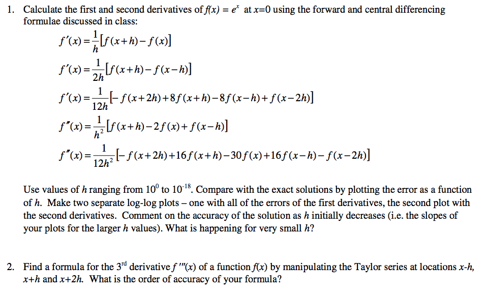 Solved 2. Find a formula for the 3rd derivative f ′″(x) of a | Chegg.com