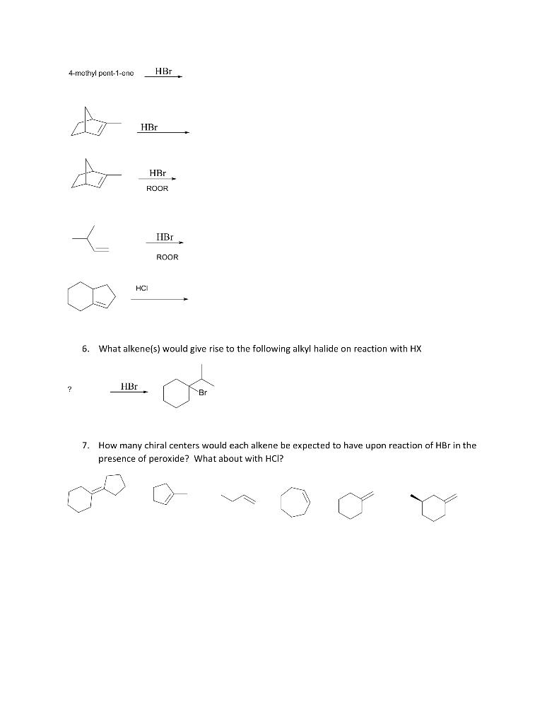 Solved 4. The following cations will all rearrange to become | Chegg.com