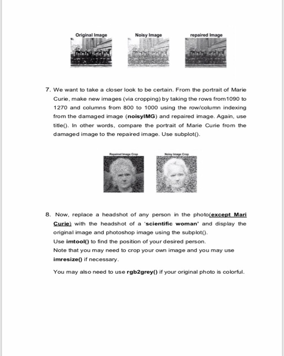 Solved Problems. Grayscale images are composed of a 2D | Chegg.com