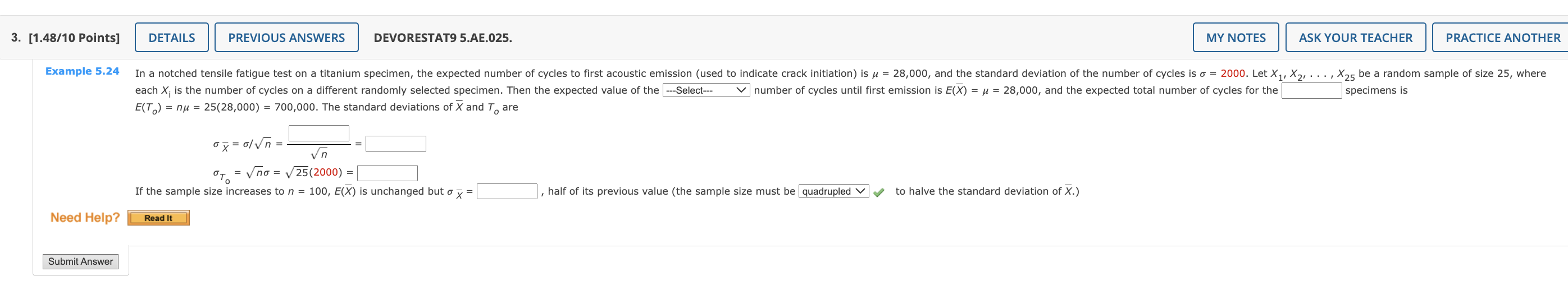 Solved each Xi is the number of cycles on a different | Chegg.com