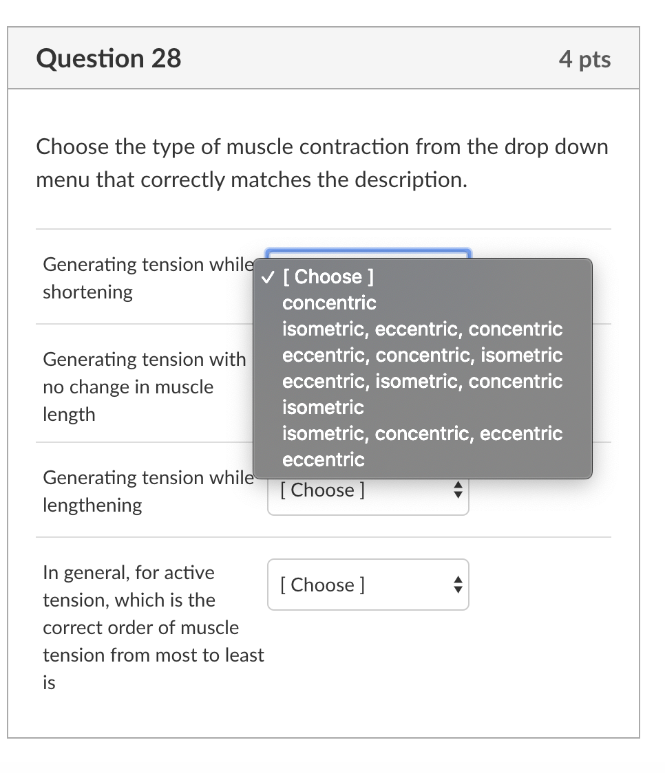 Solved Question 30 4 pts The Center of Gravity (COG) | Chegg.com