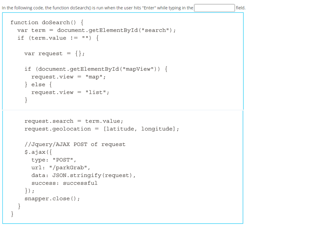 Solved handles all the details of hiding and showing the | Chegg.com