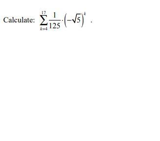 Solved Calculate: : ΣΕ 1-5). 125 | Chegg.com