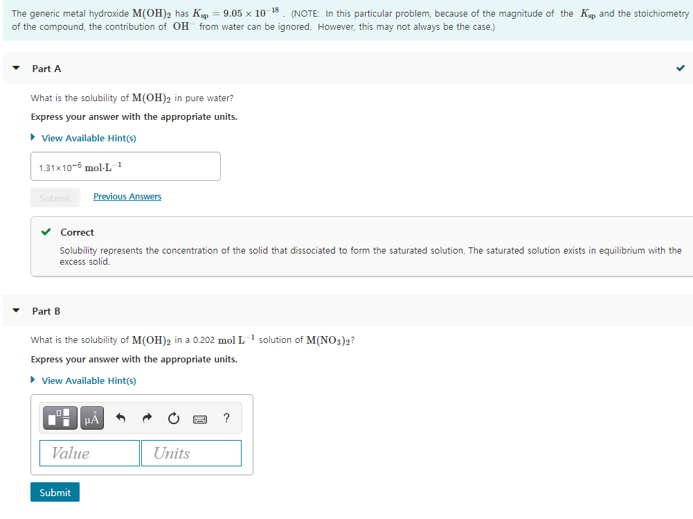 Solved Review Lead thiocyanate, Pb(SCN)2, has a Ksp value of | Chegg.com