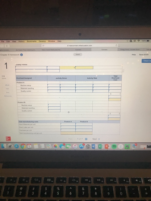 Solved Consider the following data for two products of | Chegg.com