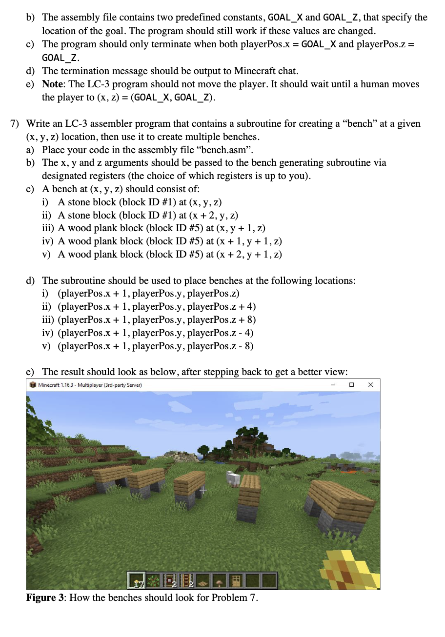 Solved 6) Write an LC-3 assembler program that waits for the | Chegg.com