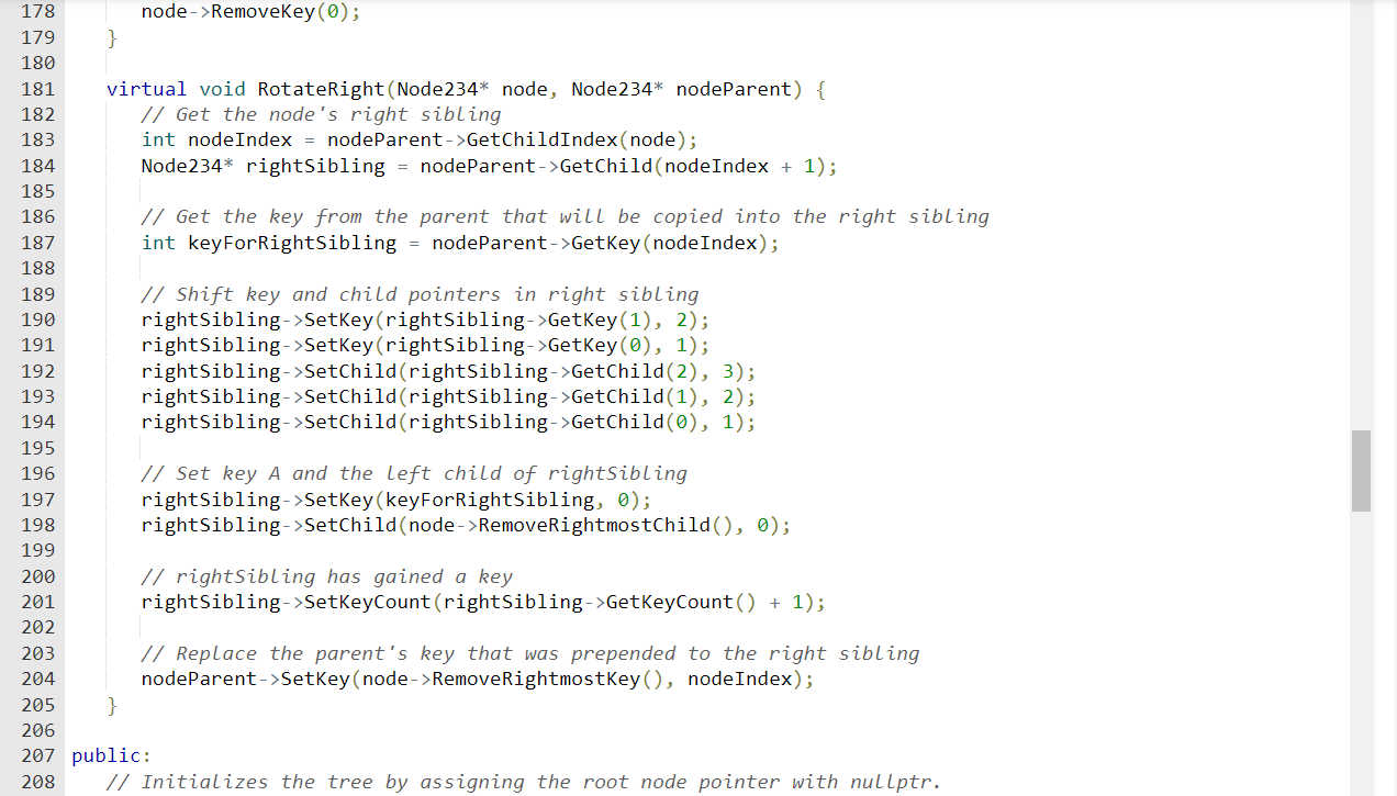 Solved In this lab, the Tree234 class is extended to support | Chegg.com