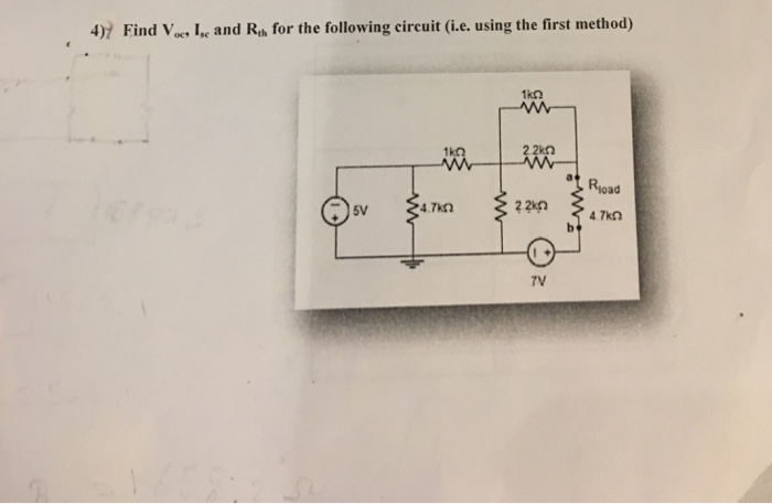 Solved Please, use the dead network method to find Rth and | Chegg.com