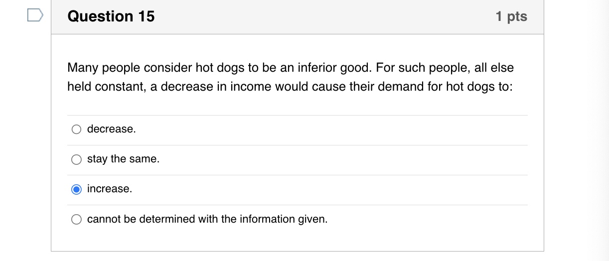Solved Question 15Many people consider hot dogs to be an | Chegg.com