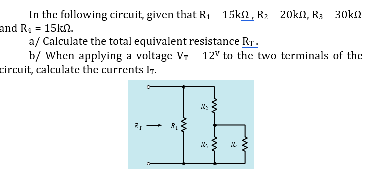 Solved In the following circuit, given that | Chegg.com