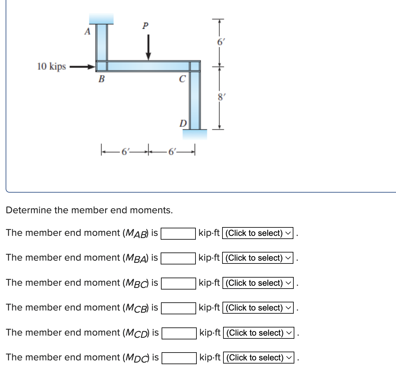 Solved Using the stiffness method, analyze the frame in the | Chegg.com