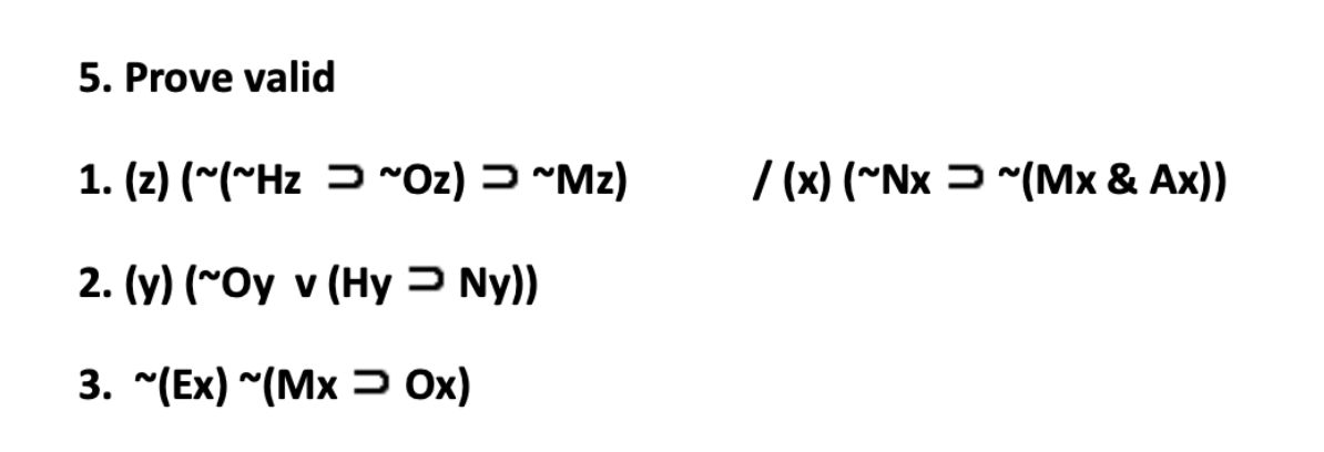 Solved LOGIC QUESTIONNN | Chegg.com