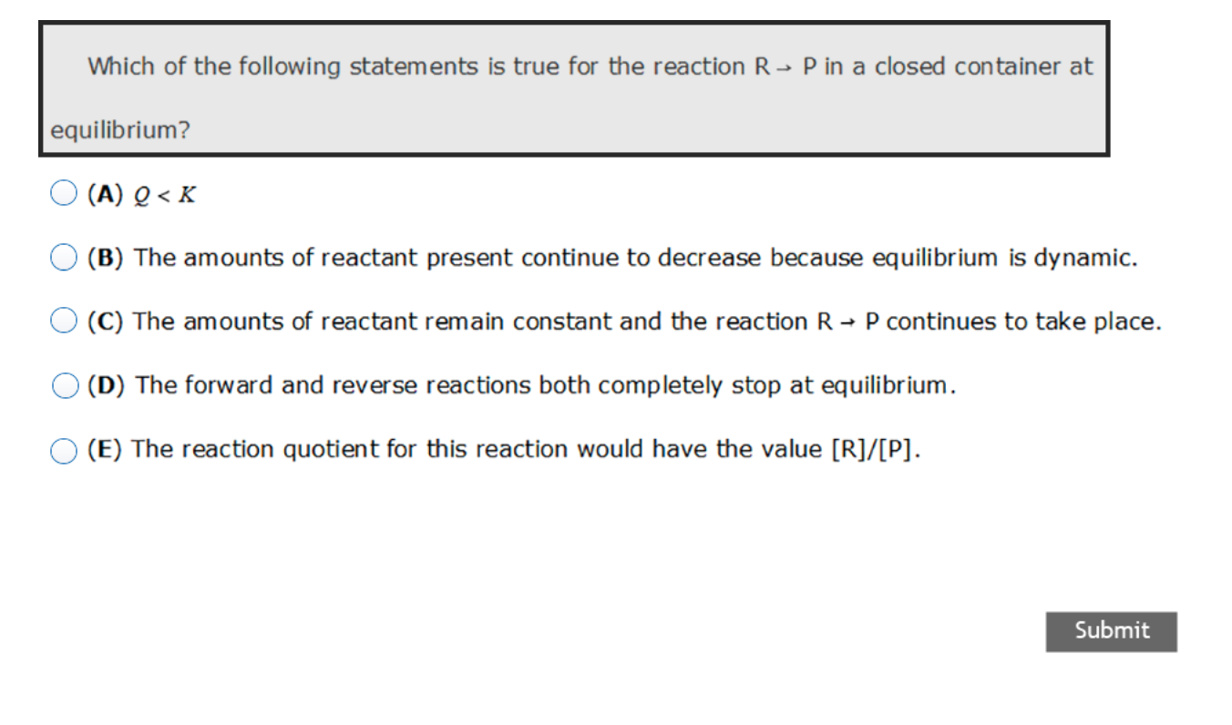 Solved Which of the following statements is true for the | Chegg.com