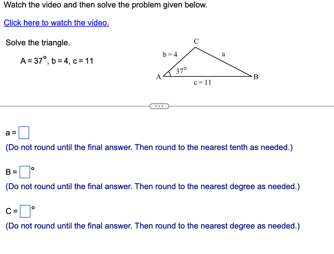 Solved Watch the video and then solve the problem given | Chegg.com