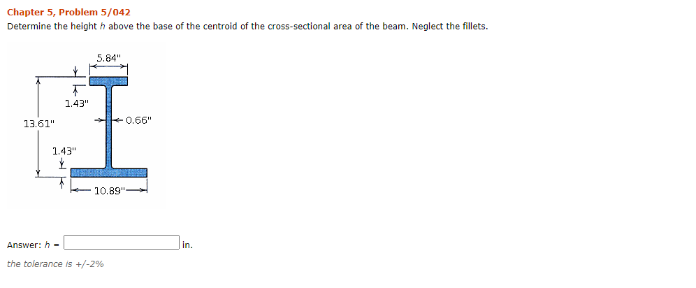 Solved Chapter 5, Problem 5/042 Determine the height h above | Chegg.com