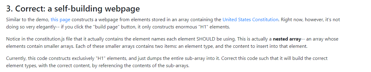 Solved 3. Correct: a self-building webpage Similar to the | Chegg.com