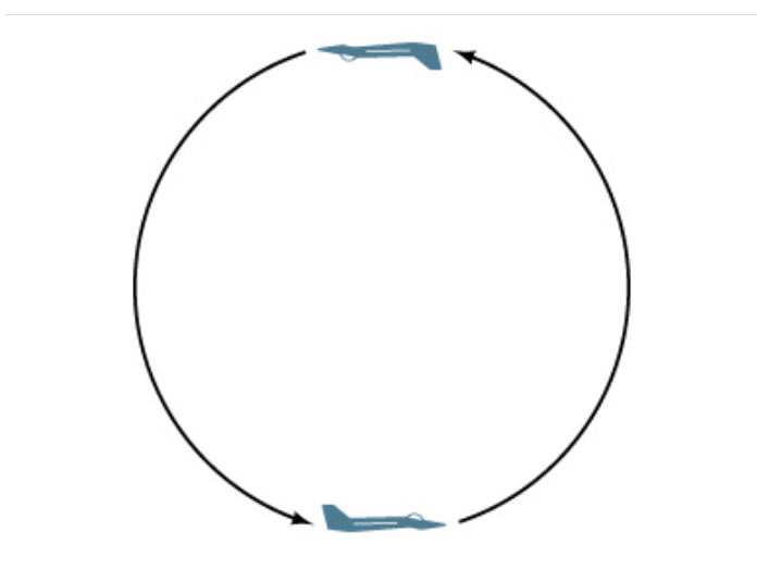 Solved A jet pilot takes his aircraft in a vertical loop, as | Chegg.com