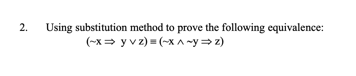 Solved Using substitution method to prove the following | Chegg.com