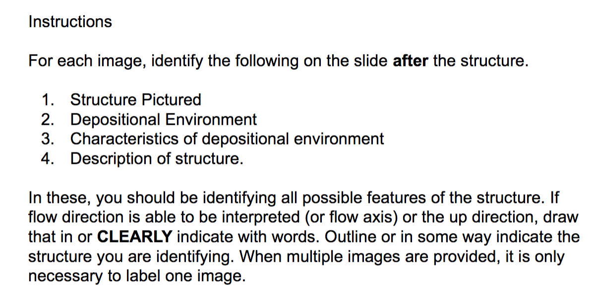 Solved Instructions For each image, identify the following | Chegg.com
