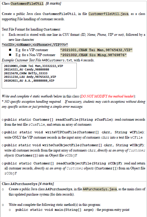 Solved Enhancing a Java Program to Model and Handle | Chegg.com