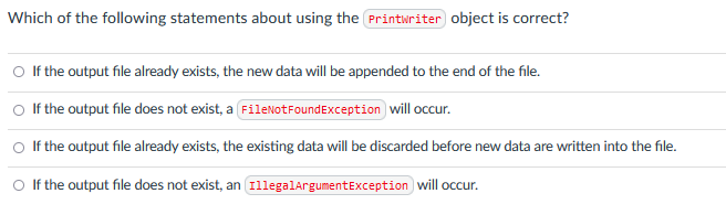 Solved Which of the following statements about using the | Chegg.com