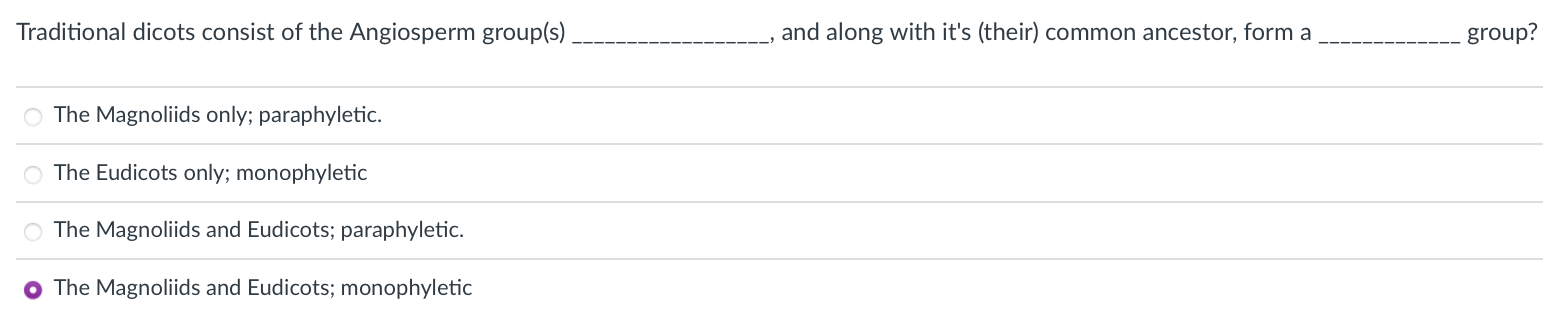 Solved Which of the following traits evolved independently | Chegg.com