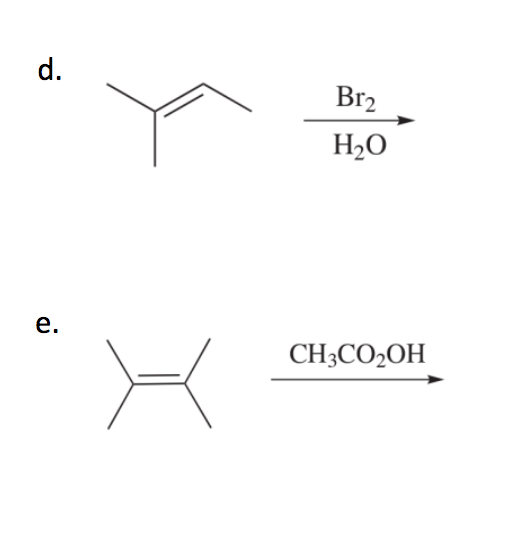 Solved For the following set of reactions predict the major | Chegg.com
