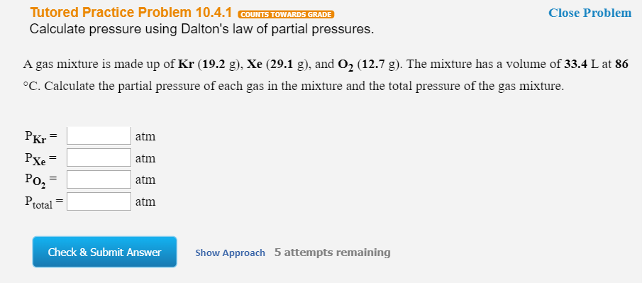 Solved Close Problem Tutored Practice Problem 10.4.1 COUNTS | Chegg.com