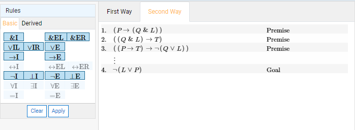 Solved Complete the following derivation using the basic | Chegg.com