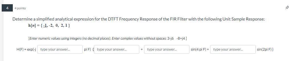 Solved Determine a simplified analytical expression for the | Chegg.com