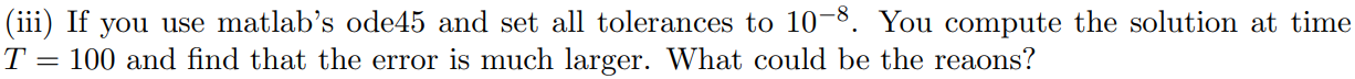 Solved 3. We are computing the error of a one-step method by | Chegg.com