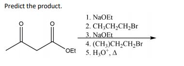 Solved Determine the reactants needed to make the product in | Chegg.com
