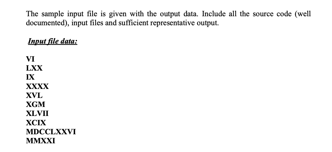 Introduction Roman numerals are a number system that | Chegg.com