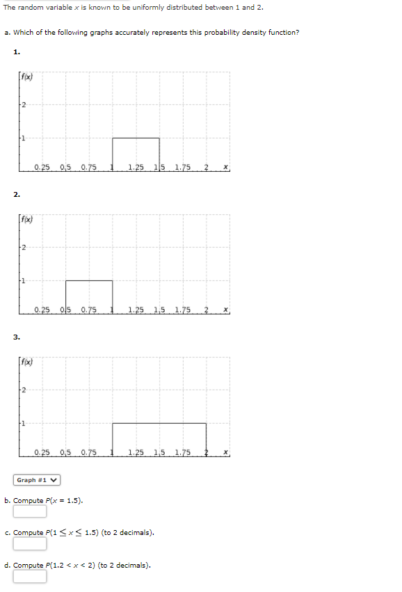 Solved The random variable x is known to be uniformly | Chegg.com