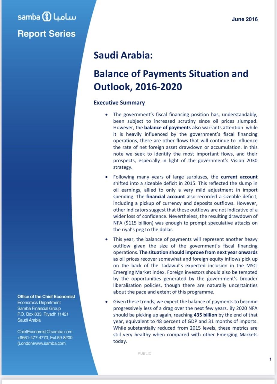 Analyze the balance of payment of Saudi Arabia. the | Chegg.com