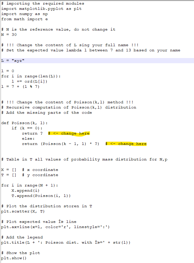 (T2) In the second task the focus is on Poisson | Chegg.com