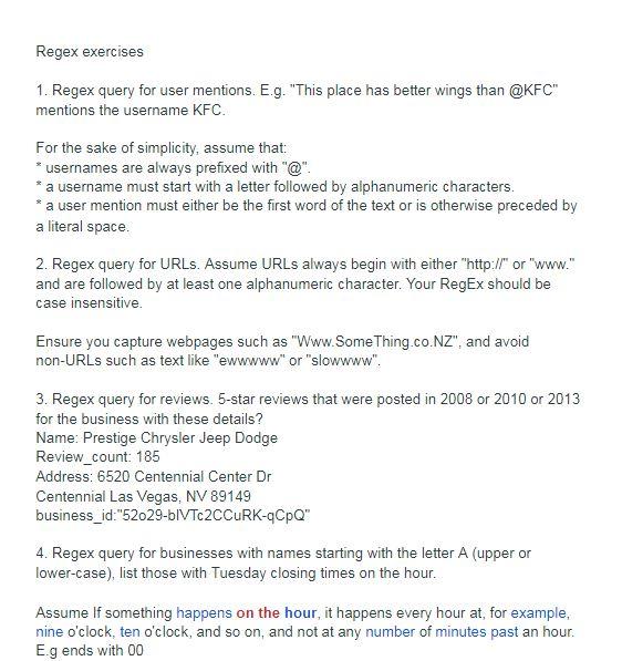 Solved Hi, My question relates to regular expression | Chegg.com
