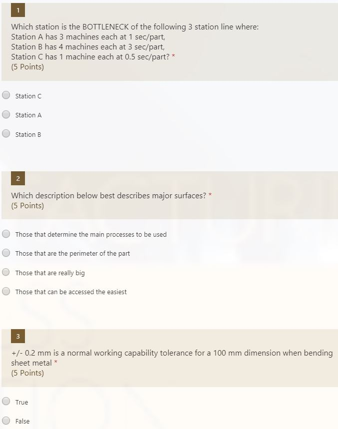 Solved Which station is the BOTTLENECK of the following 3 | Chegg.com