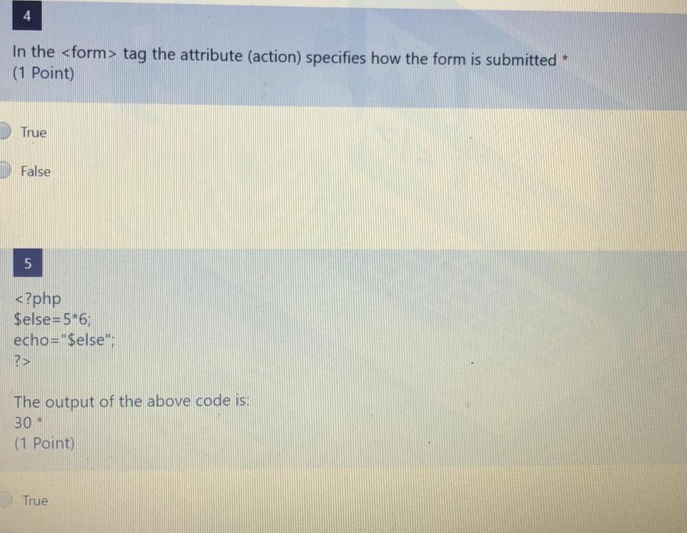 Solved 4 In The Tag The Attribute Action Specifies 