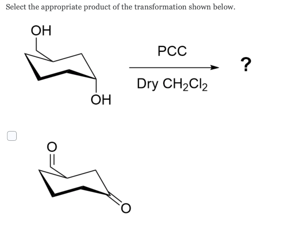 Solved Select the appropriate product of the transformation | Chegg.com