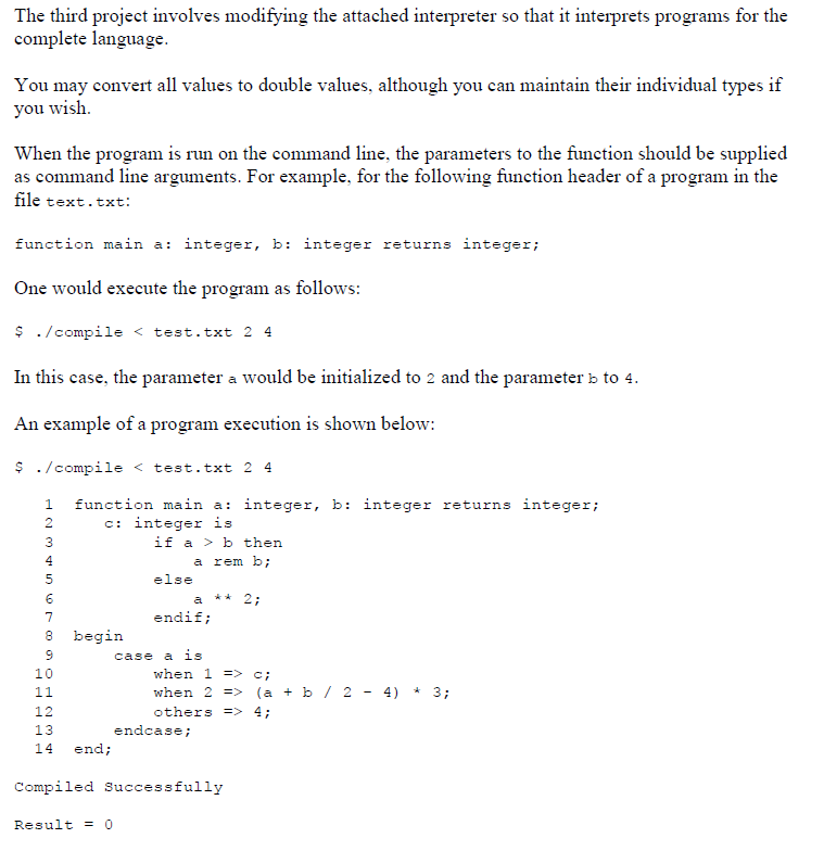 The third project involves modifying the attached | Chegg.com