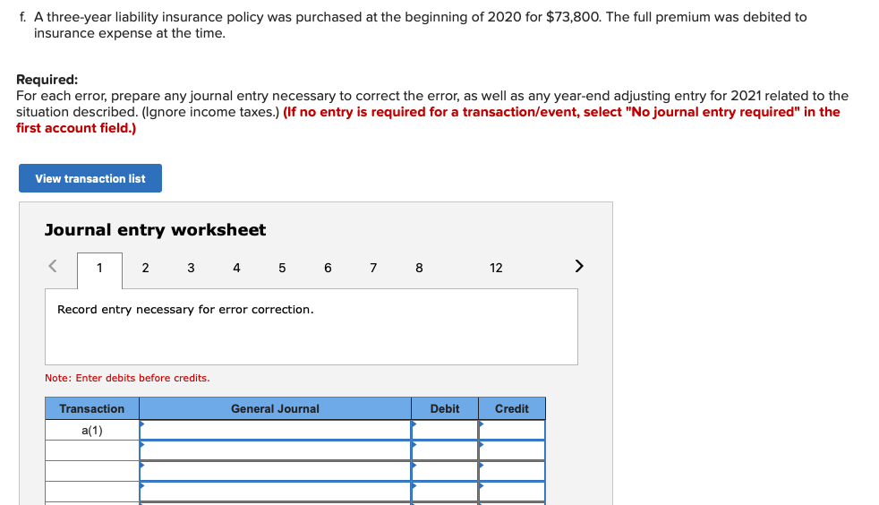 Solved Problem 20-15 (Algo) Correction of errors; six errors | Chegg.com