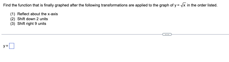 Solved Graph the following function using the techniques of | Chegg.com