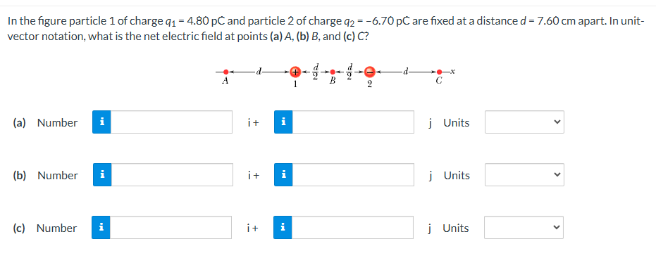 Solved In ﻿the figure particle 1 of ﻿charge q1=4.80pC ﻿and | Chegg.com