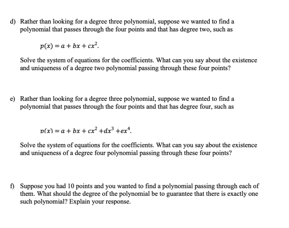 Solved An assessment on whether your answers are reasonable. | Chegg.com