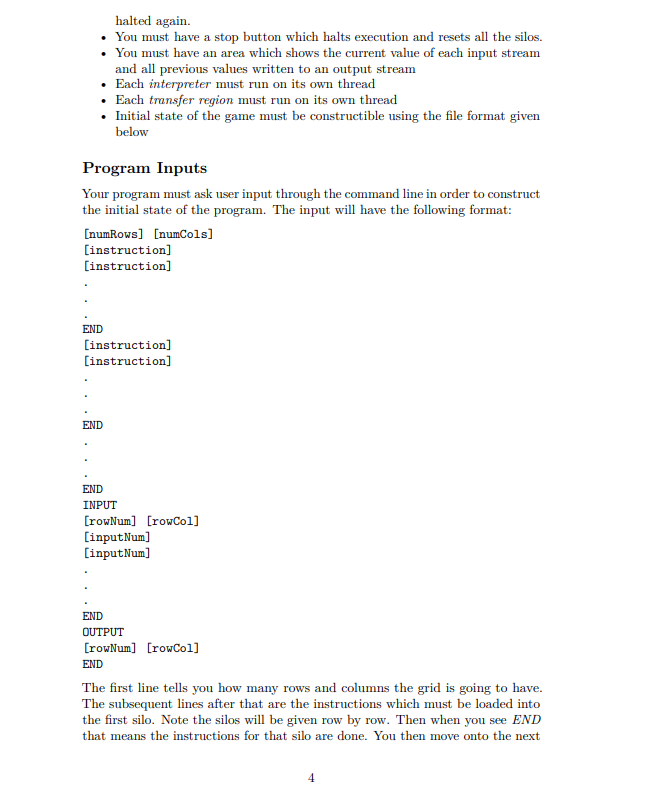 Solved CS 351 Project 4 Assembly Silos (Due 4-13-23) Project | Chegg.com
