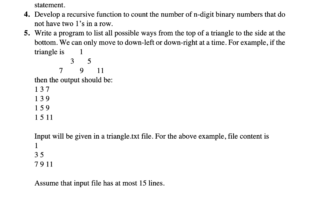 Solved statement. 4. Develop a recursive function to count | Chegg.com