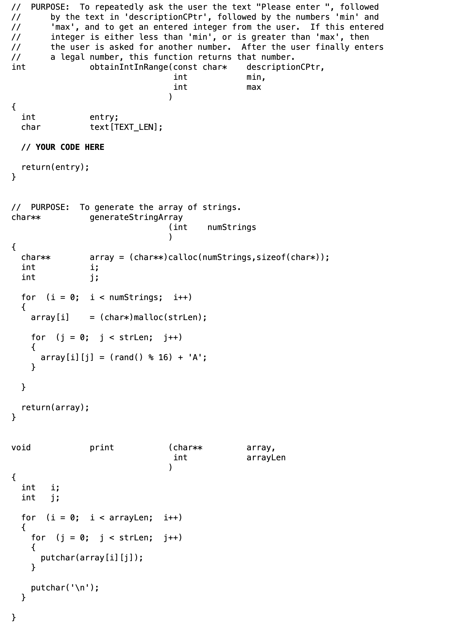 Solved Please find the following inside of assign1- 0 by | Chegg.com