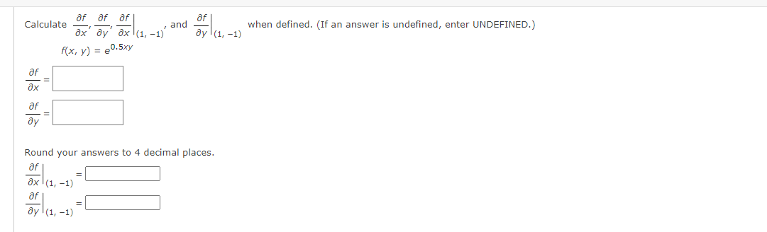 Solved Calculate delfdelx,delfdely,delfdelx|(1,-1), ﻿and | Chegg.com