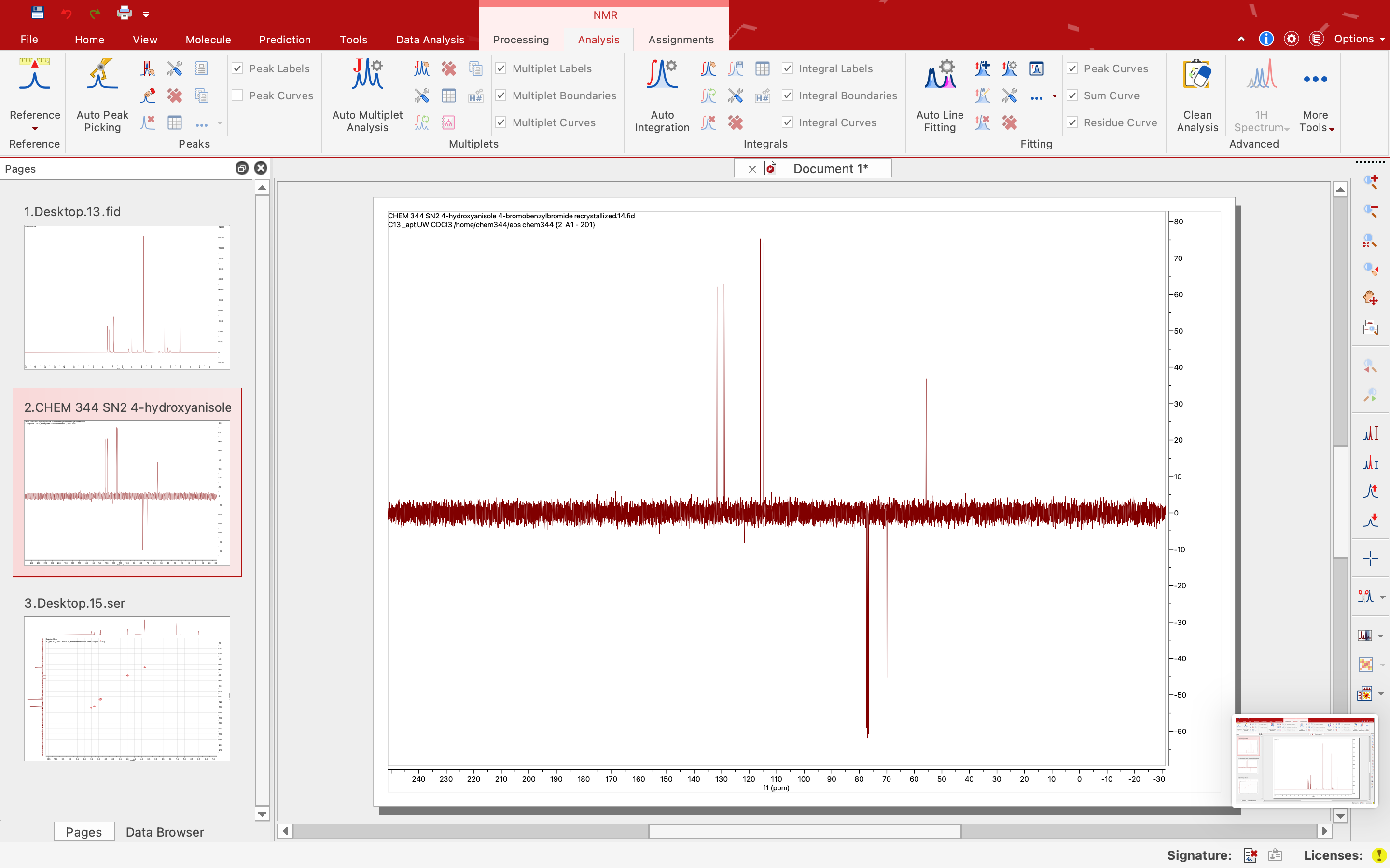 Solved Fully assign the 1H−NMR spectrum using the assignment | Chegg.com